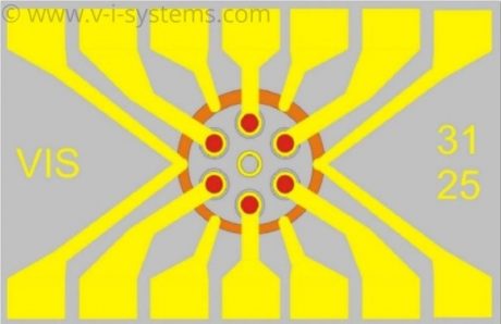 circular chip array - Vertically Integrated Systems