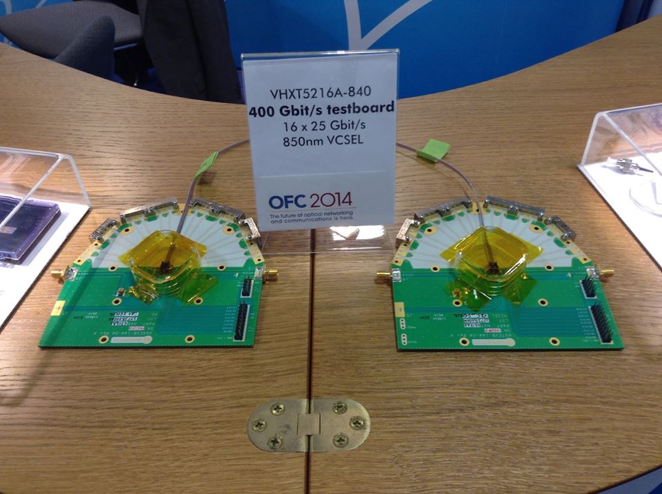 400G testboard - Vertically Integrated Systems